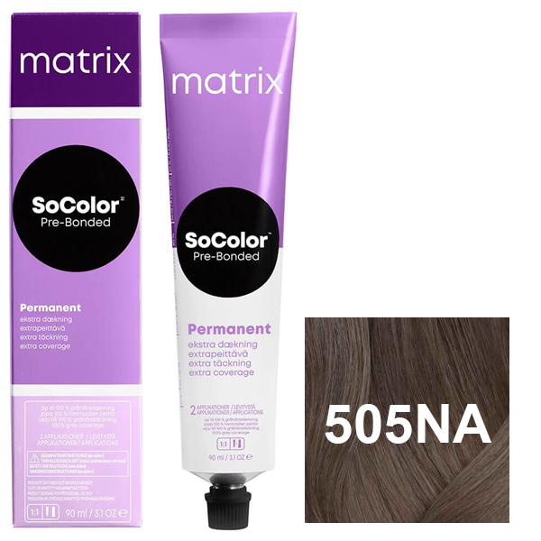 Купить Matrix SoColor Pre-Bonded - Перманентный краситель, 505NA ...