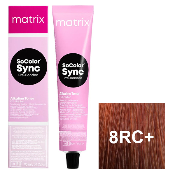 Купить Matrix SoColor Sync Pre-Bonded - Краситель для волос, 8RC ...