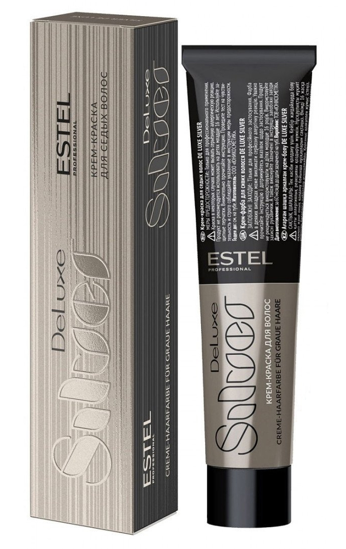 Купить Estel Professional - Крем-краска для седых волос De Luxe Silver ...
